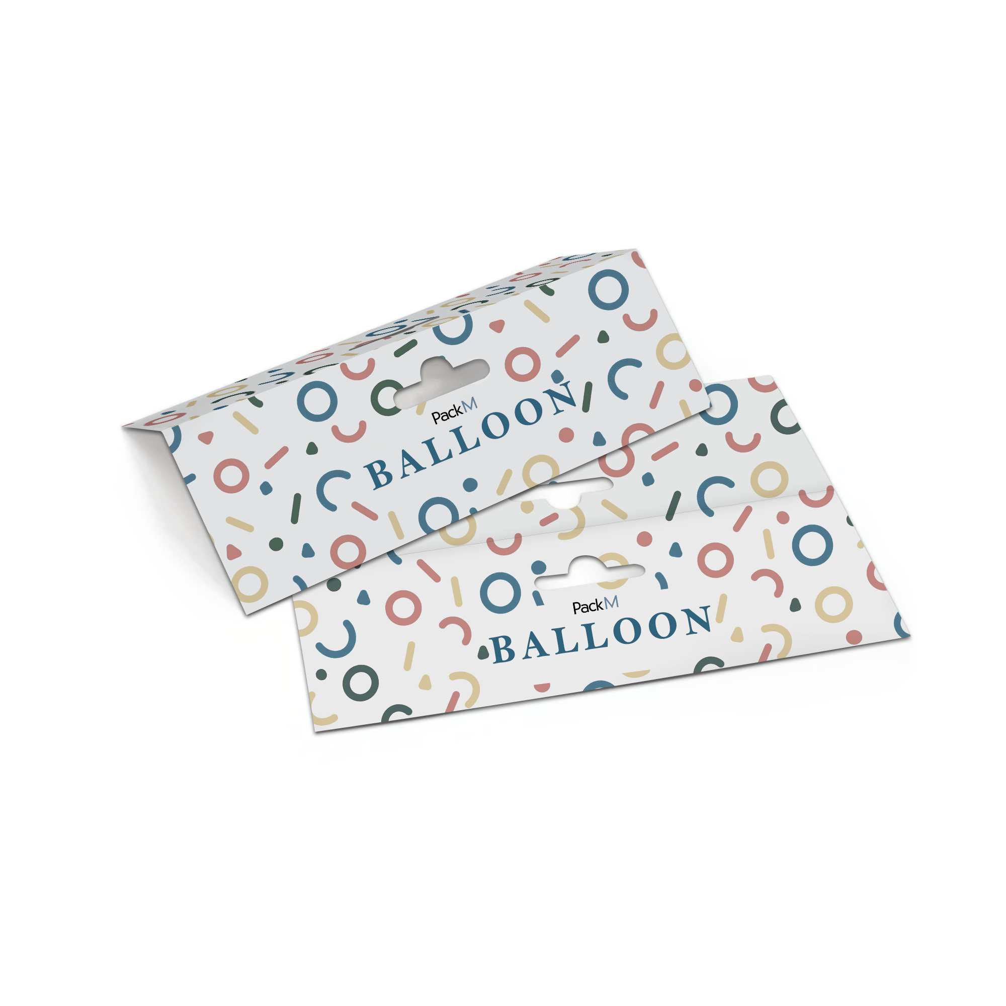 Custom Header Cards Bag Toppers With Logo PackM